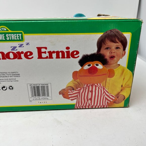 Sesame Street | Toys | Sesame Street Tyco Vintage 996 Sleep And Snore ...